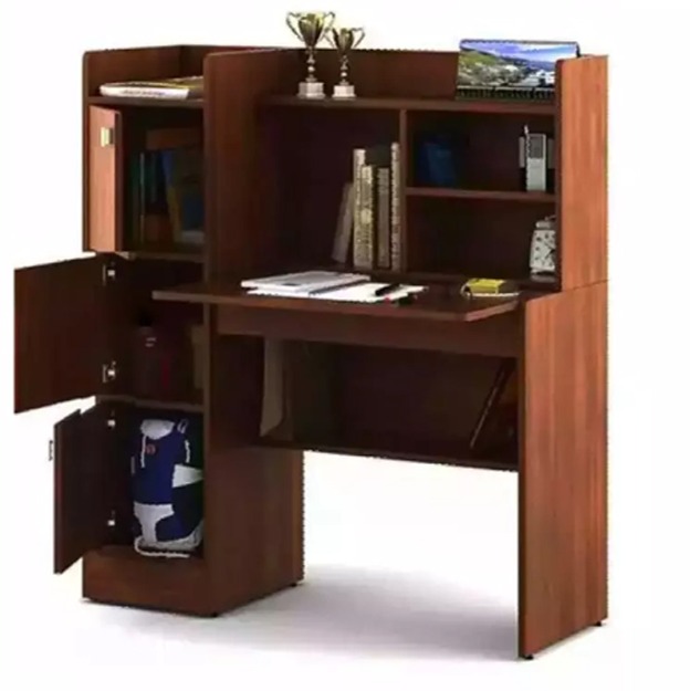 Reading Table and Study Desk with Storage and Lock. Height: 48 inches ...
