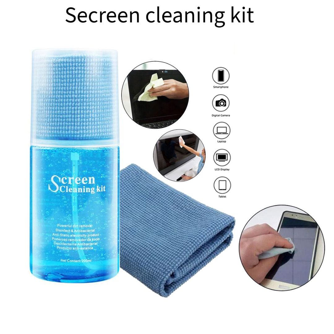 LCD Monitor Cleaner Kit For Laptop, Mobile, Computer & TV - Blue ...