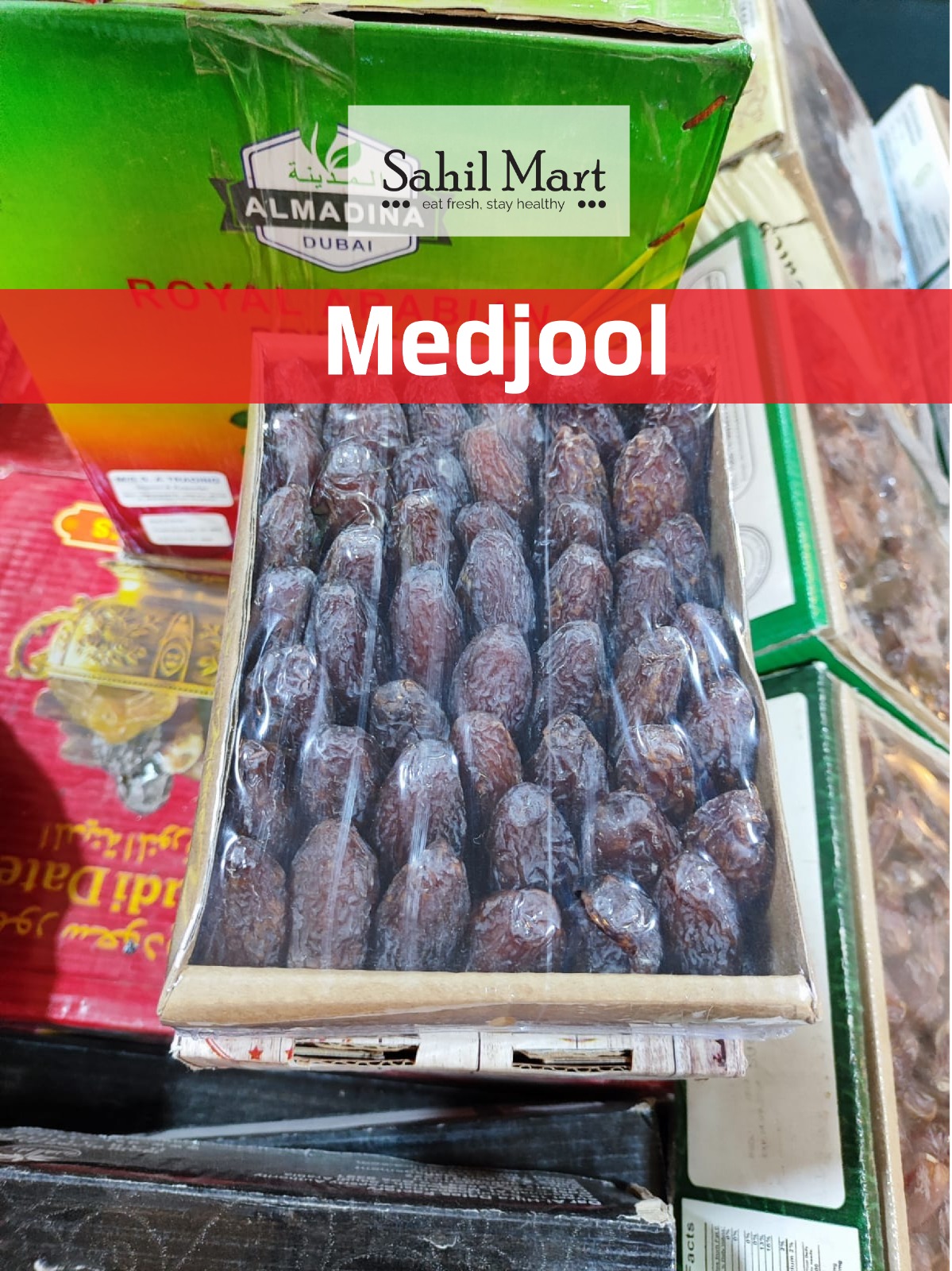 Egyptian Medjool Dates/ Khejur 1 Kg Box Zamboo Size | Daraz.com.bd