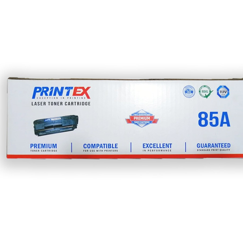 Printex 85A/325A/35A Black Toner Cartridge For HP Printer, Canon | Daraz.com.bd