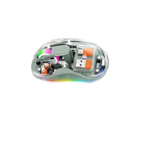 Transparent M333 Bluetooth/ Type-A / Type-C 2.4MHz Tri-mode Wireless ...