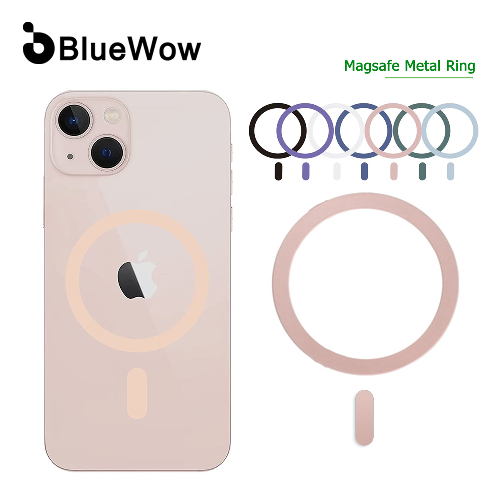 [Magsafe ring] BlueWow Adhesive Metal Ring Sticker for Magsafe Wireless ...