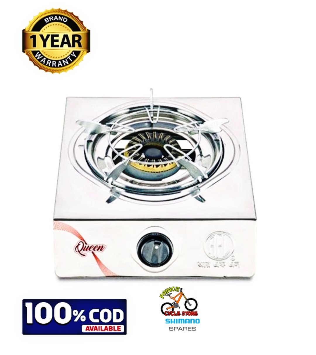 RFL Single Stainless Steel Gas Stove Queen LPG | Daraz.com.bd