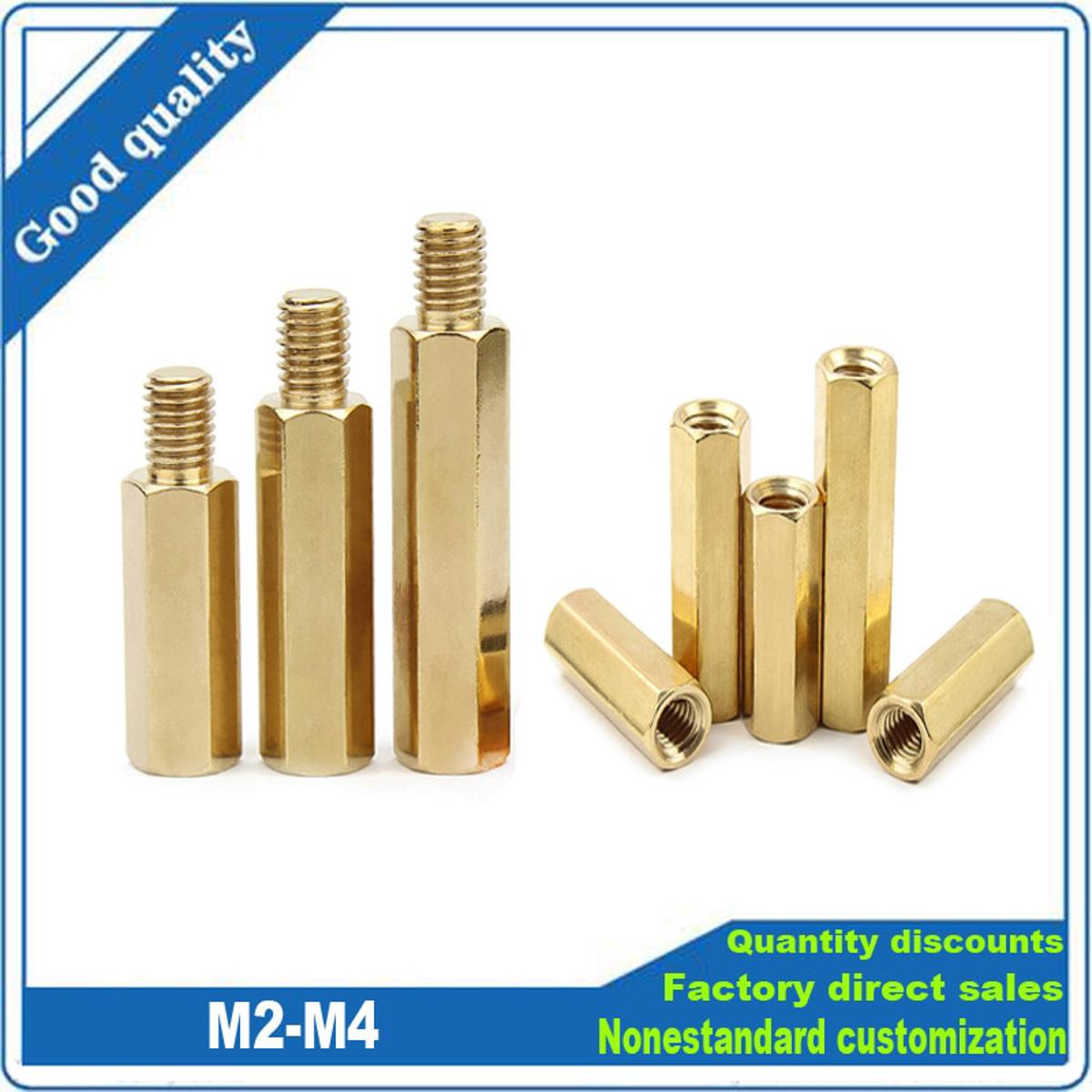 M5 Brass Standoffs Uxcell 10pcs M5x15mm+7mm Brass PCB Standoffs - Male ...