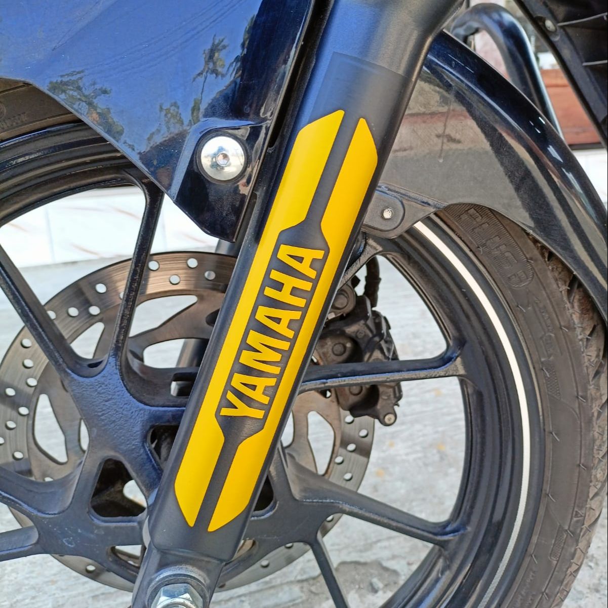 Yamaha new suspension Sticker for Bike | Daraz.com.bd