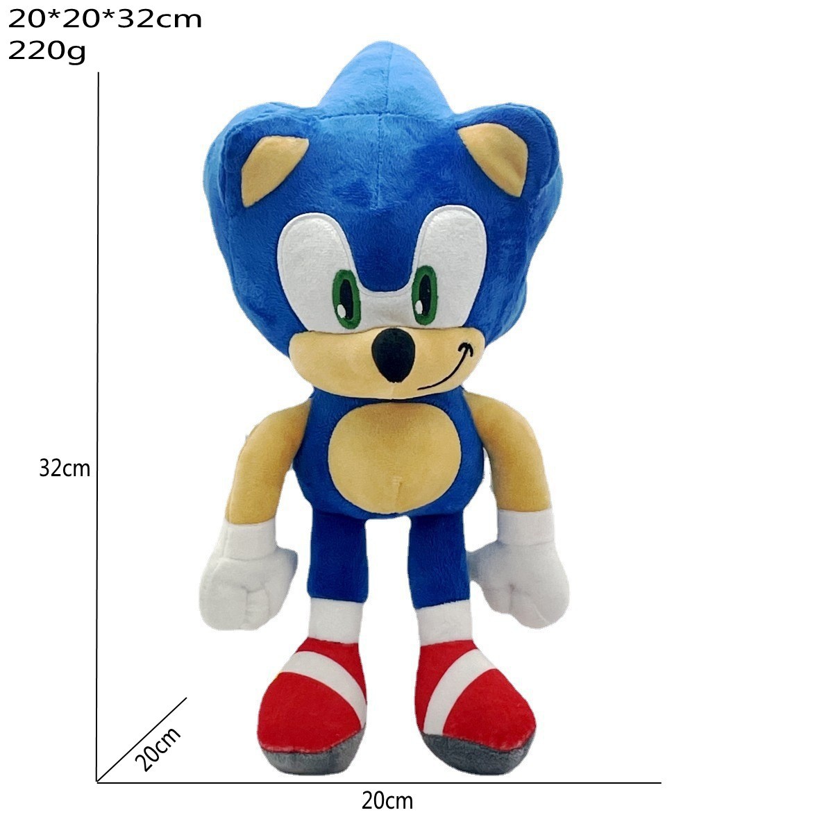 Genuine authorized Hedgehog Sonic plush toy sonic mouse SONIC plush ...