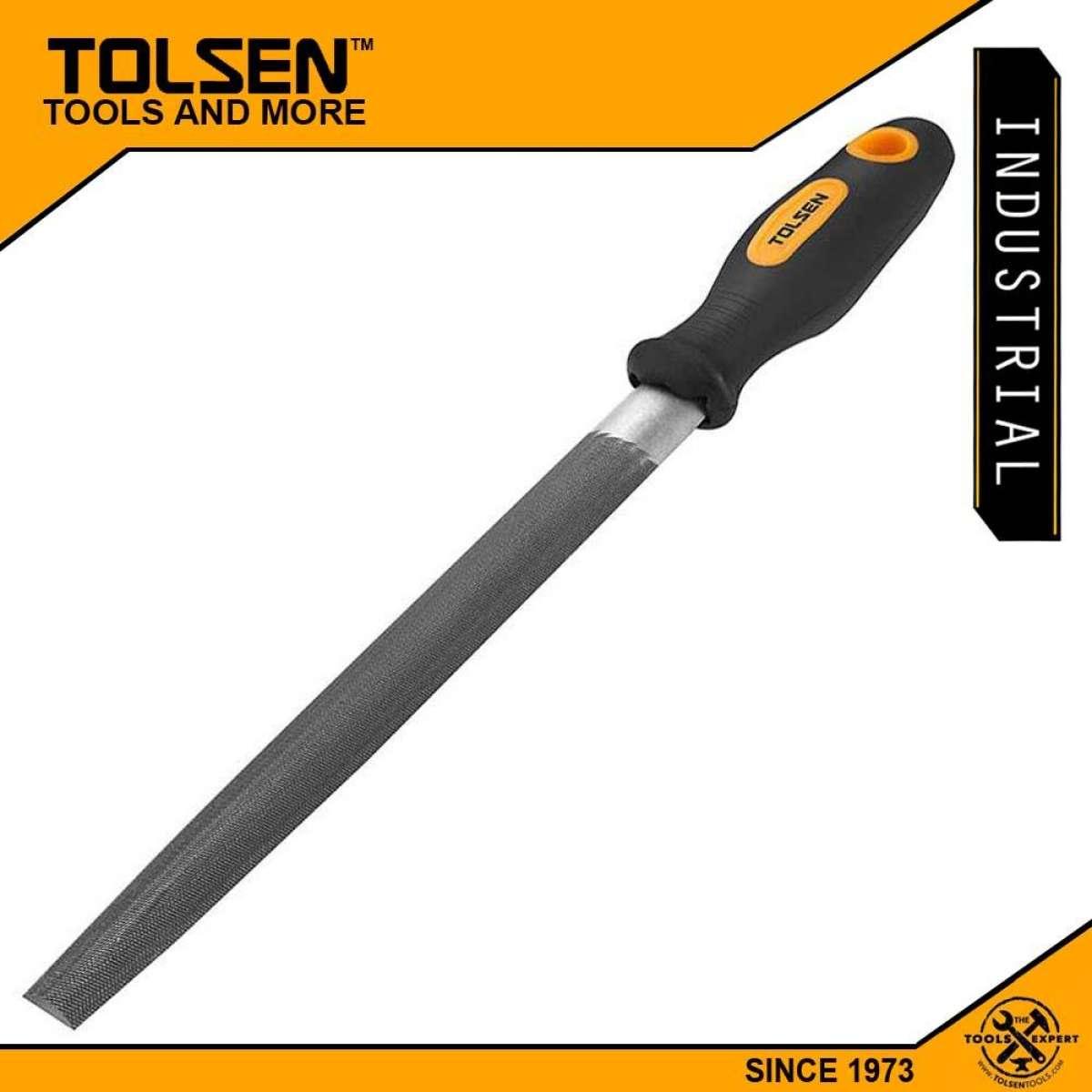 Tolsen Steel File Flat (8 ) TPR Handle For Metal Work 32001 | Daraz.com.bd