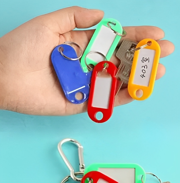 Exclusive Key Ring With Name Tag | Daraz.com.bd