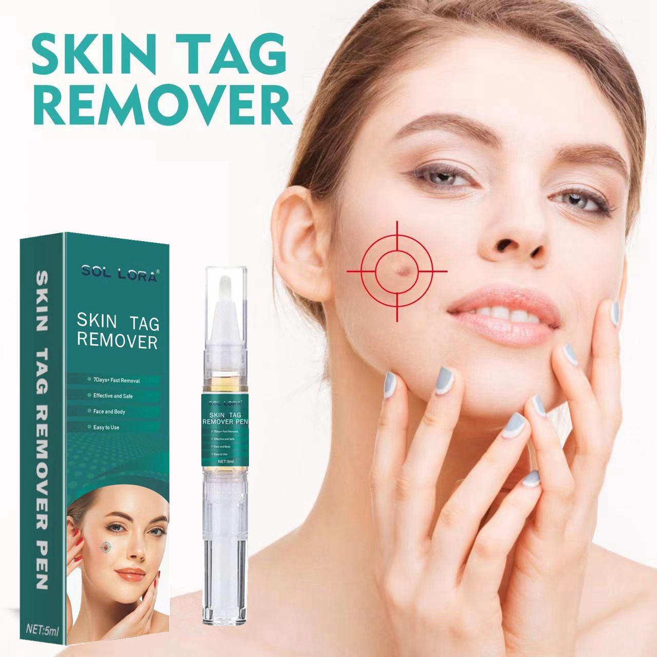 SOL LORA Cross-Border Wart Removal Pen Keyou Cream Wart Flat You Sharp ...