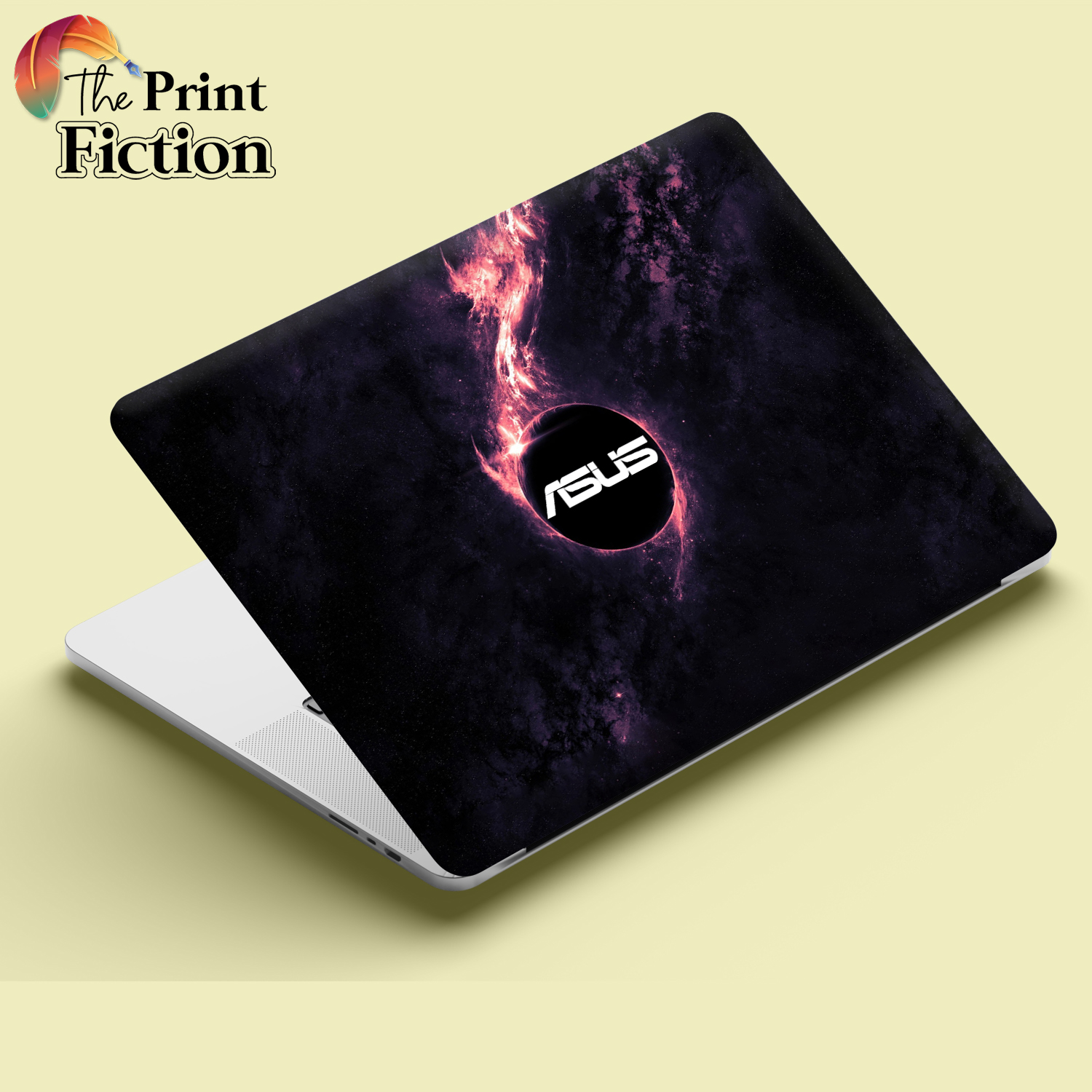 Galaxy With Asus Laptop Sticker