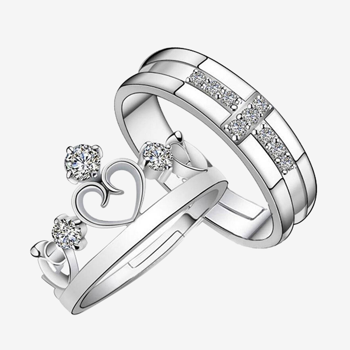 Couple Love Ring for Lovers Men Women New | Daraz.com.bd