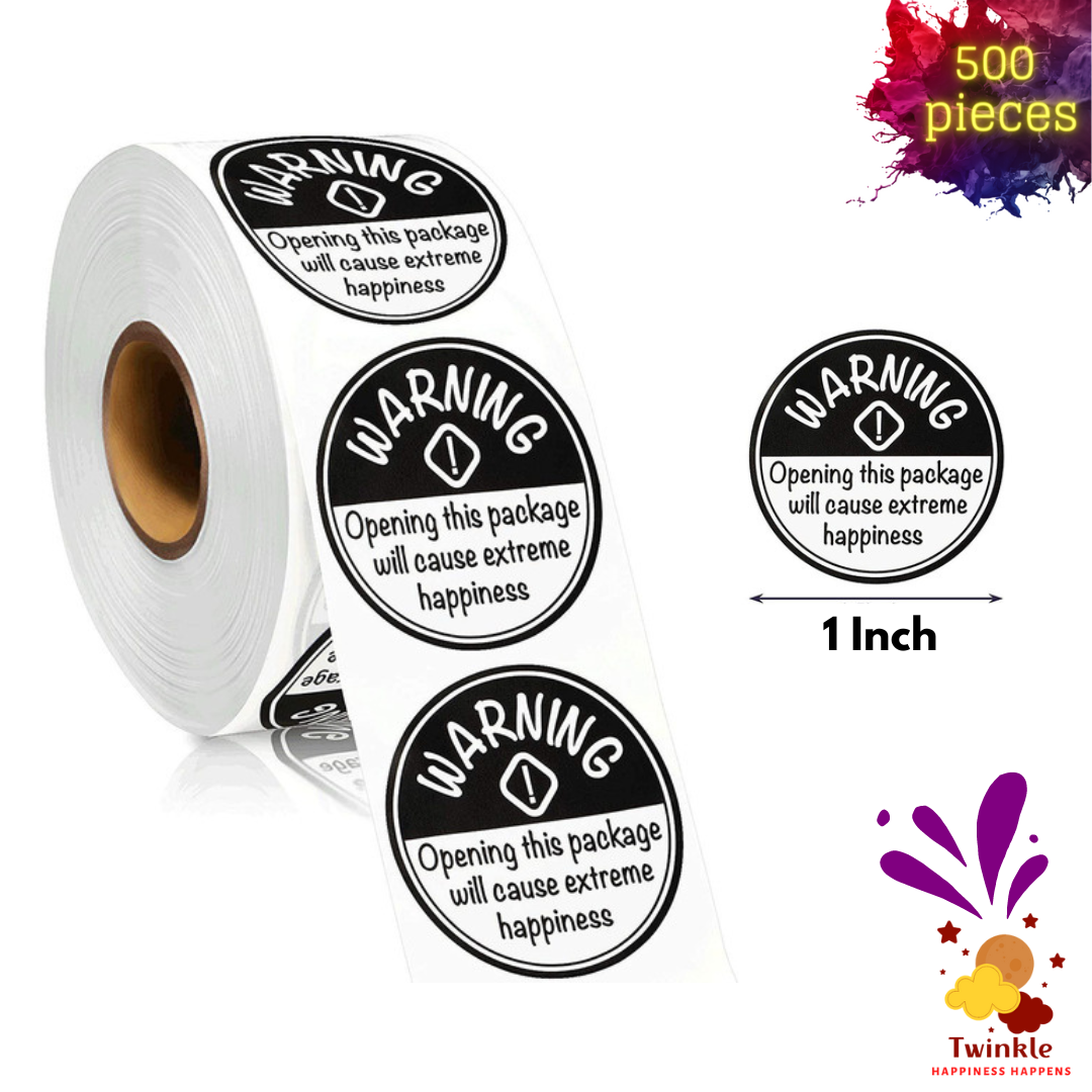 500 pieces 1 Inch Thank You for Your Order Stickers Decorative Thank ...