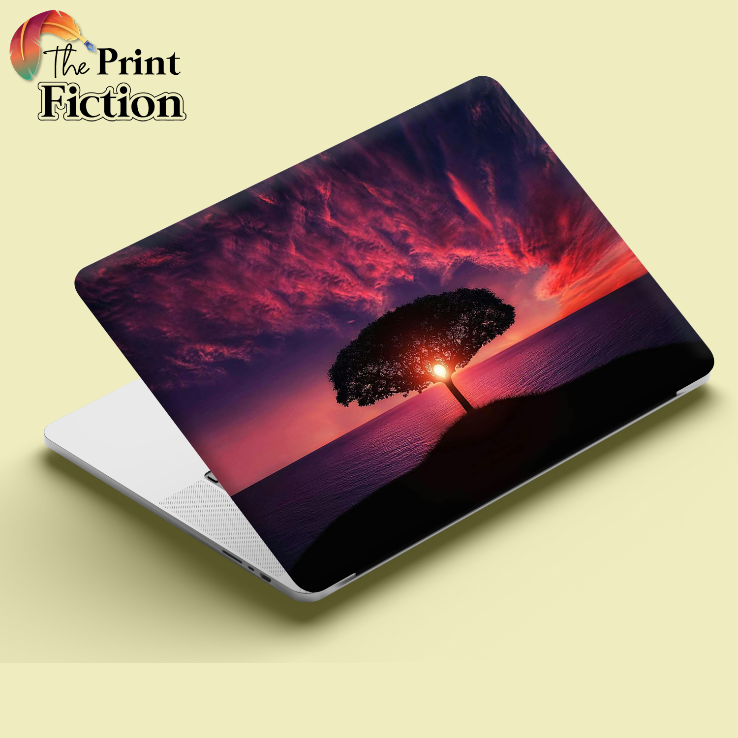 Daniel Greenwood Sunset Laptop Sticker, Skin & Decal Stickers