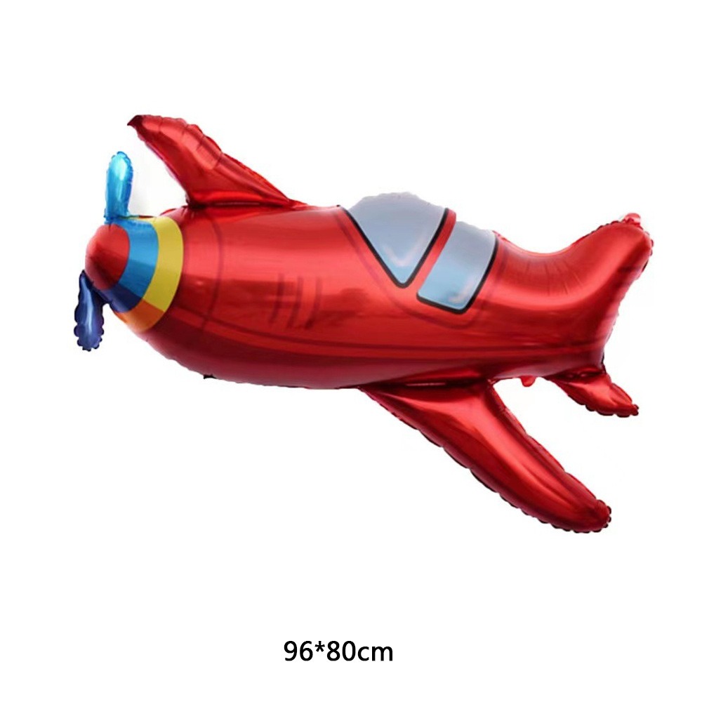 3Pcs New Large Airplane Balloons Inflatable Toy Fighter Aircraft ...