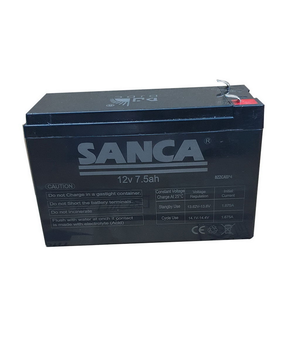 Sunca Rechargeable Battery 12V (7.5Ah) - Battery - Rechargeable Battery ...
