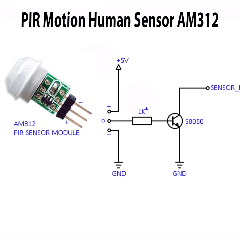 AM312 Mini IR PIR Motion Human Sensor Automatic Detector Module Sensor | Daraz.com.bd