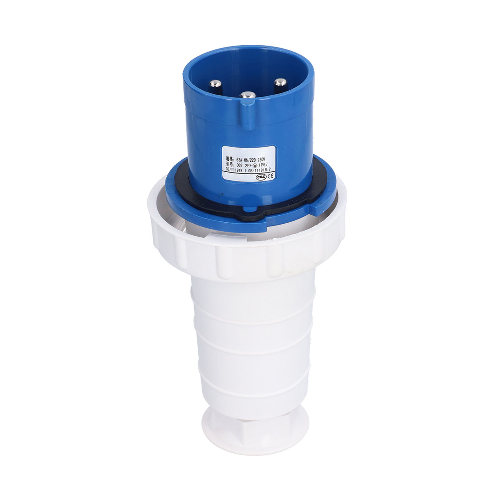 Industrial Plug Socket, Electrical Connector 220-250V for Agriculture ...