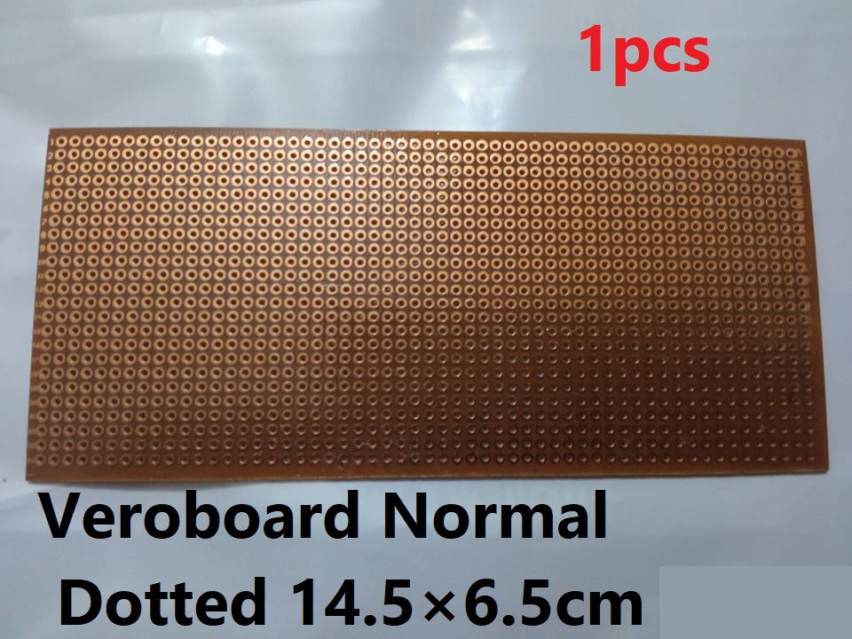 VEROBOARD NORMAL DOTTED 14.5×6.5CM STRIPBOARD BOARD PCB PRINTED CIRCUIT ...