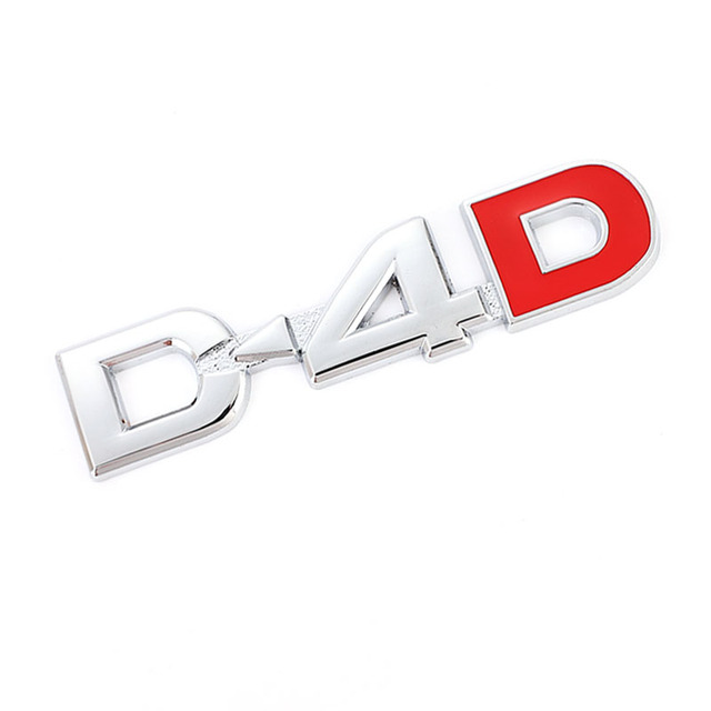 D4D D-4D Logo Car Sticker Emblem Badge Decal for Toyota COROLLA RAV4 ...