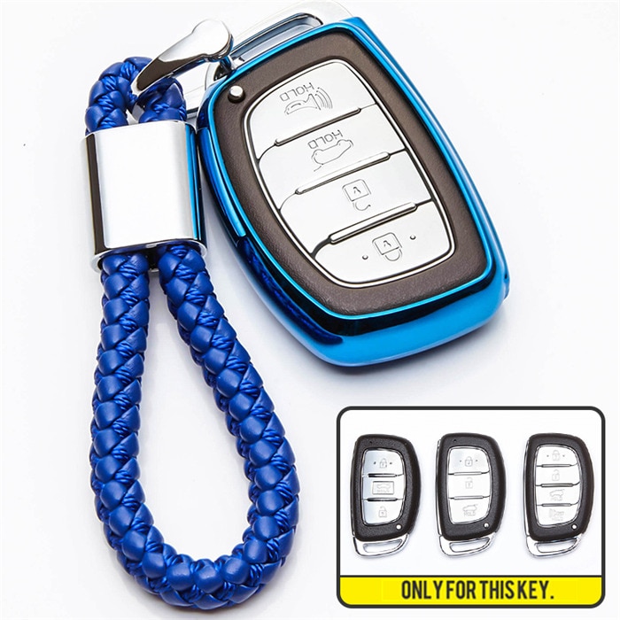 TPU Car Remote Key Fob Cover Case For Hyundai Creta I10 I20 Tucson ...