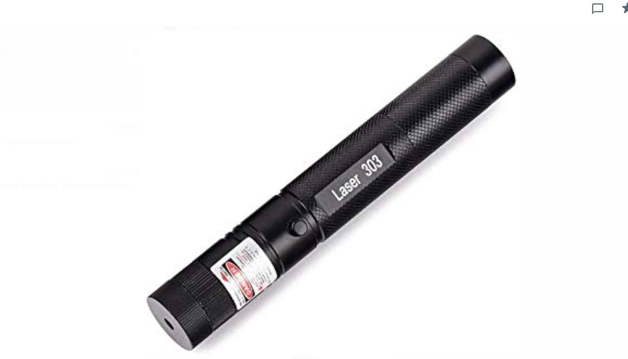 Military Powerful Laser Pointer Lazer Pen Burn Beam Light