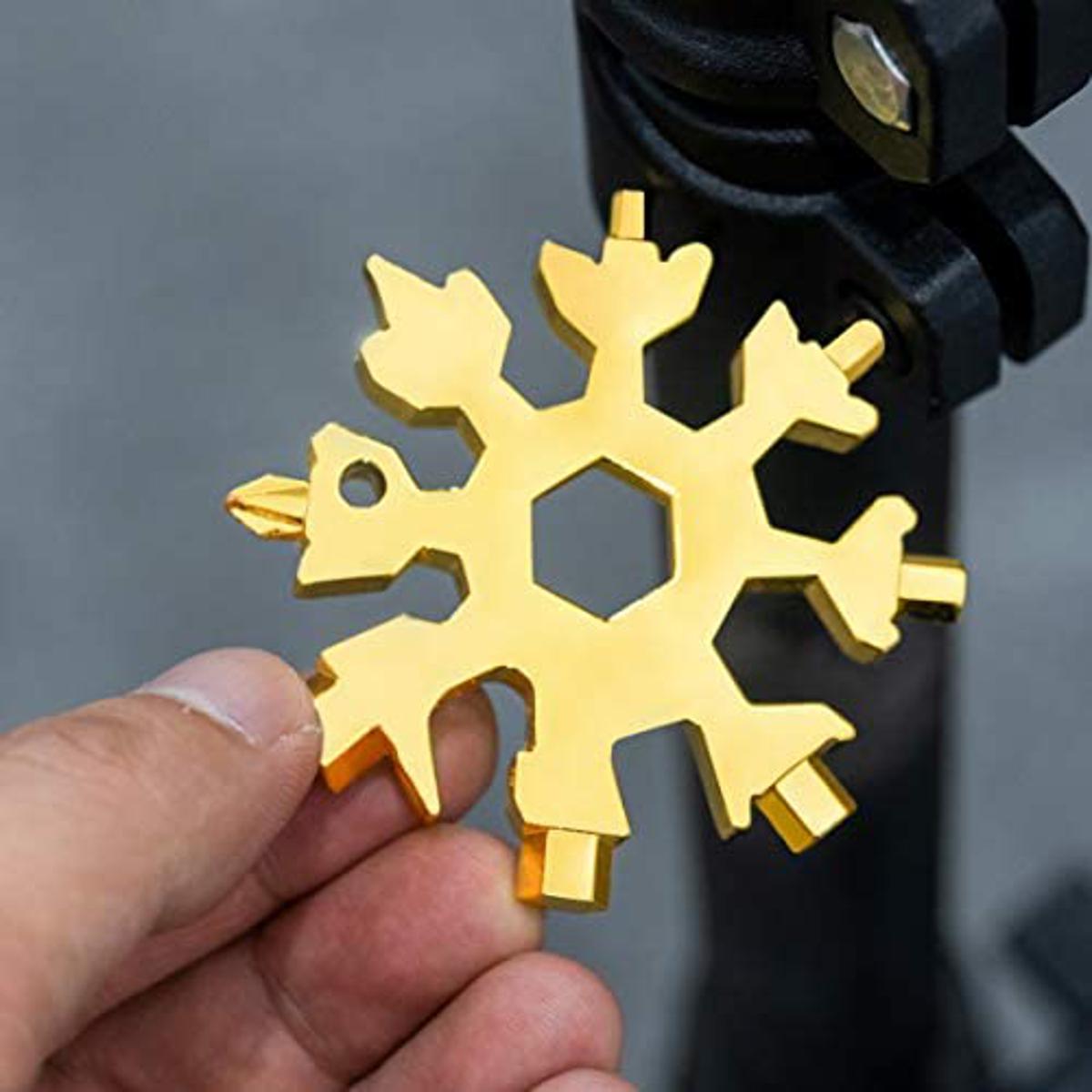 Multi-tool Screwdriver 18 In 1 Snowflake Stainless Steel Multi tool ...