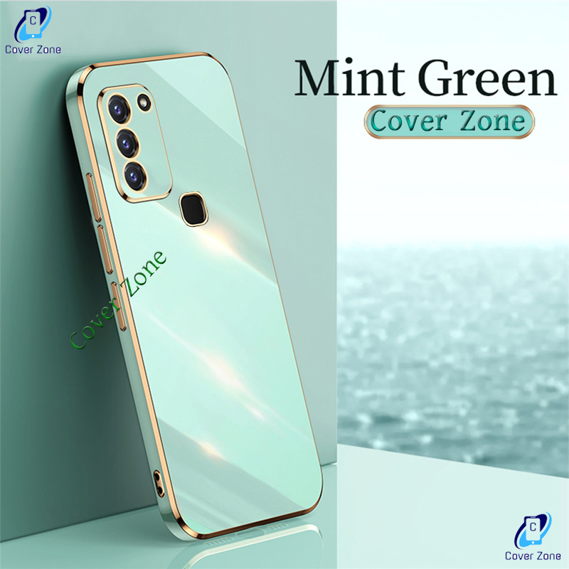 For Itel Vision 3 / Itel S17 Luxury 6D Plating Soft Casing Silicone ...