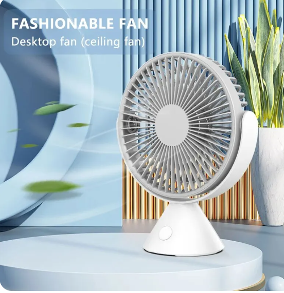 M321 SMART HOME HANGING PORTABLE DESK FAN 2000MAH | Daraz.com.bd