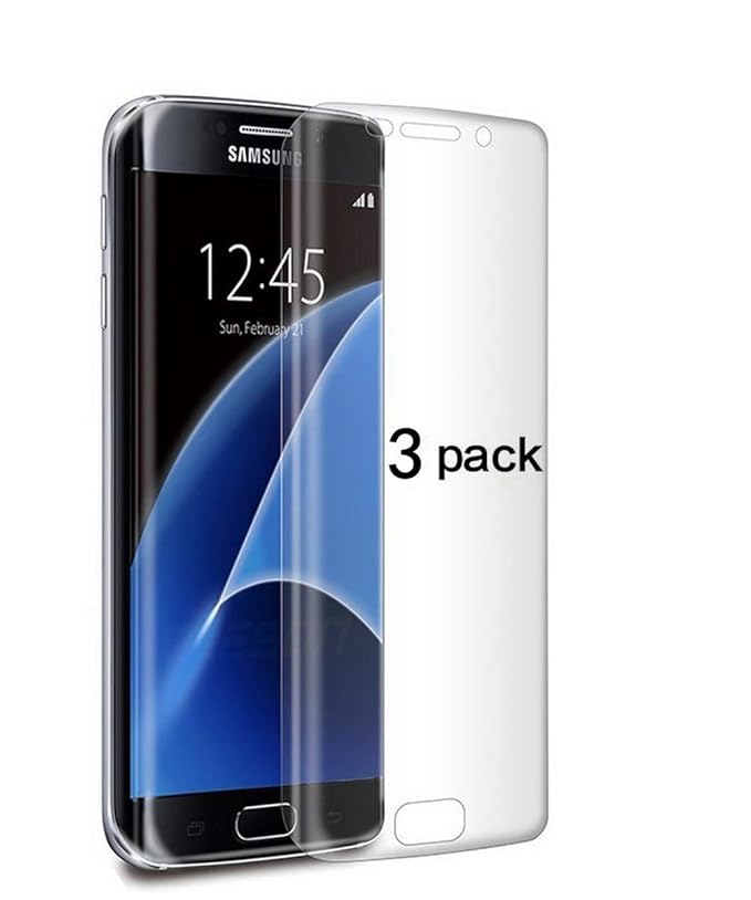 Samsung Galaxy S7 EDGE Full HD Curved Edge Liquid UV Tempered Glass ...