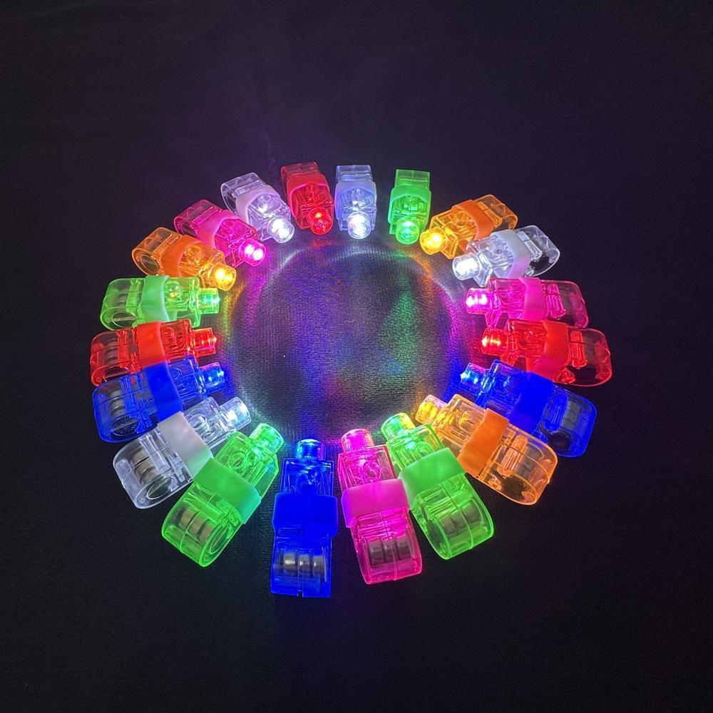 finger lights Eye-catching Mini-sized Flashing finger lights for kids ...