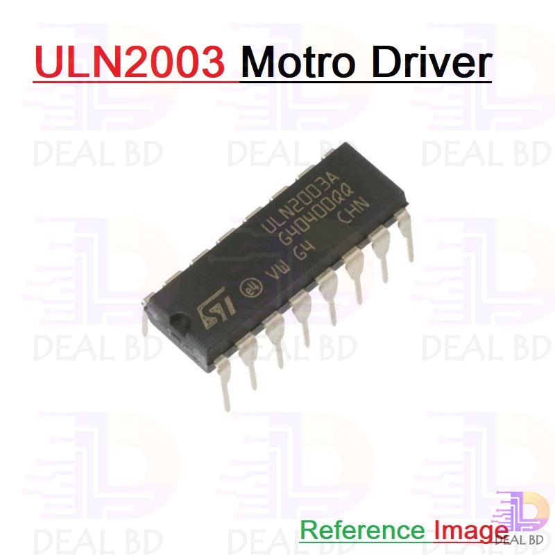 3Pcs ULN2003 Motor Driver IC ULN 2003 DC 5V 16 Pin Motor Driver IC For ...