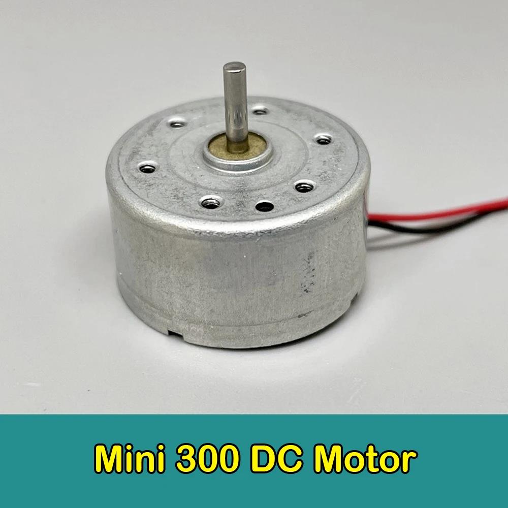 Mini 300 Round Motor RF-300C-12180 Motor DC 3.7V 8400RPM Long Wire ...