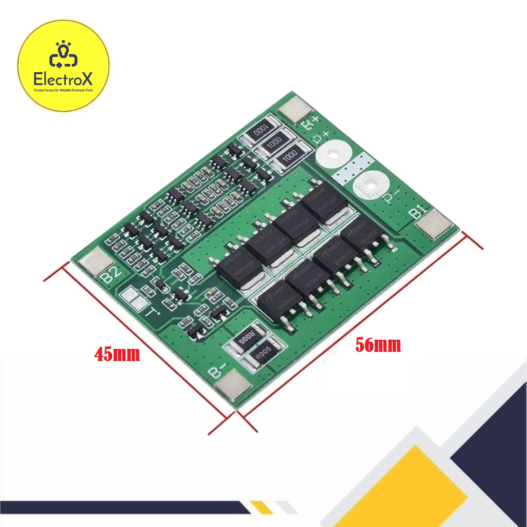 3S 25A Li-ion 18650 BMS PCM Battery Protection Board BMS PCM With ...