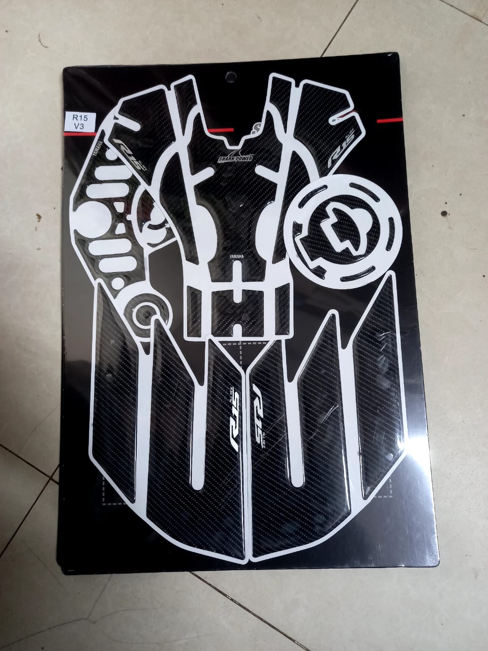 Yamaha R15 v3 Tank Protector, Tank pad, Tank Decals, Tank Stickers ...