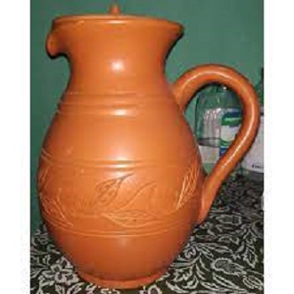MATIR PANIR JUG, water jug clay jug for cool drinking water | Daraz.com.bd