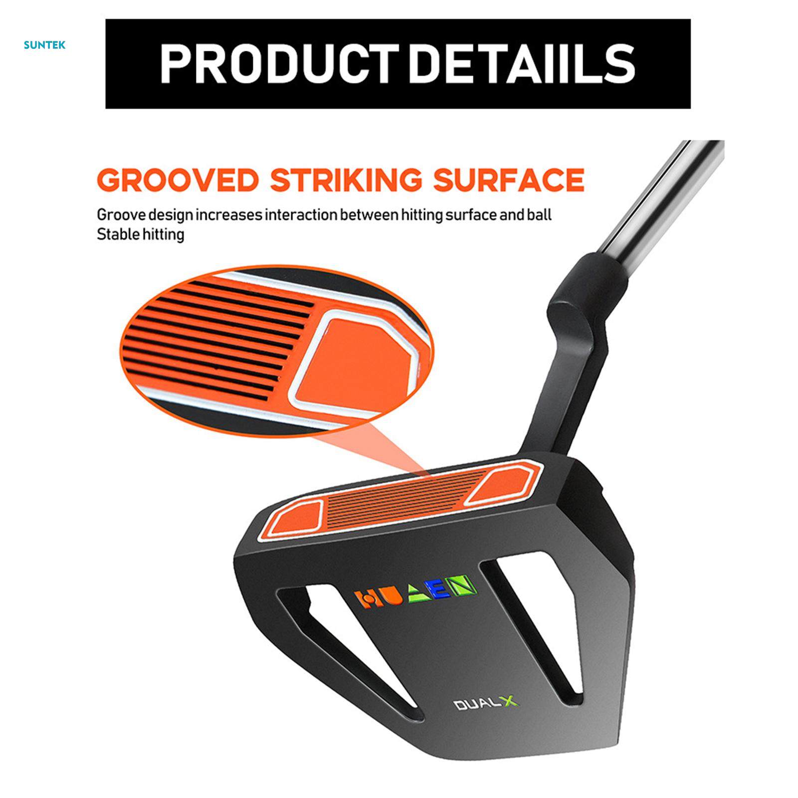 Golf Putter Right Handed Golf Putting Practice Equipment Lawn Mallet ...