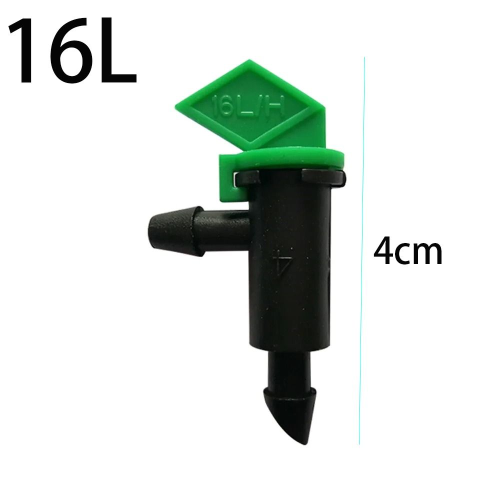 20Pcs Garden Tools 4/8/16L Irrigation Drip Emitter Flag Shape 4/7mm ...