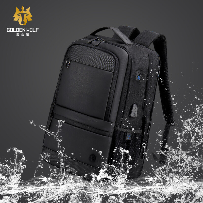 Mochila Impermeable Waterproof Bagpack Man Back Pack Custom Logo Usb ...