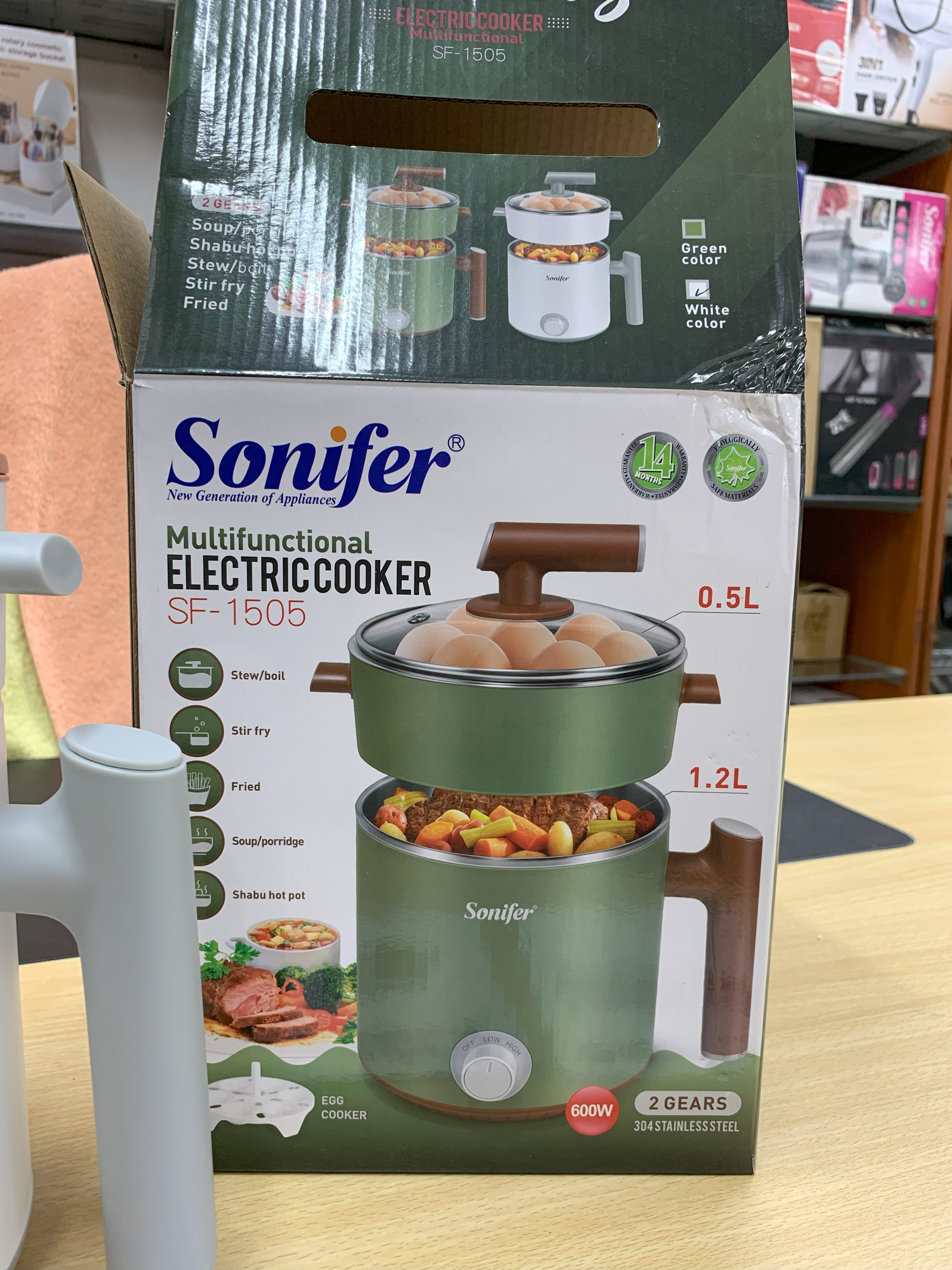 Sonifer New Generation of Appliances Multifunctional ELECTRIC COOKER SF ...