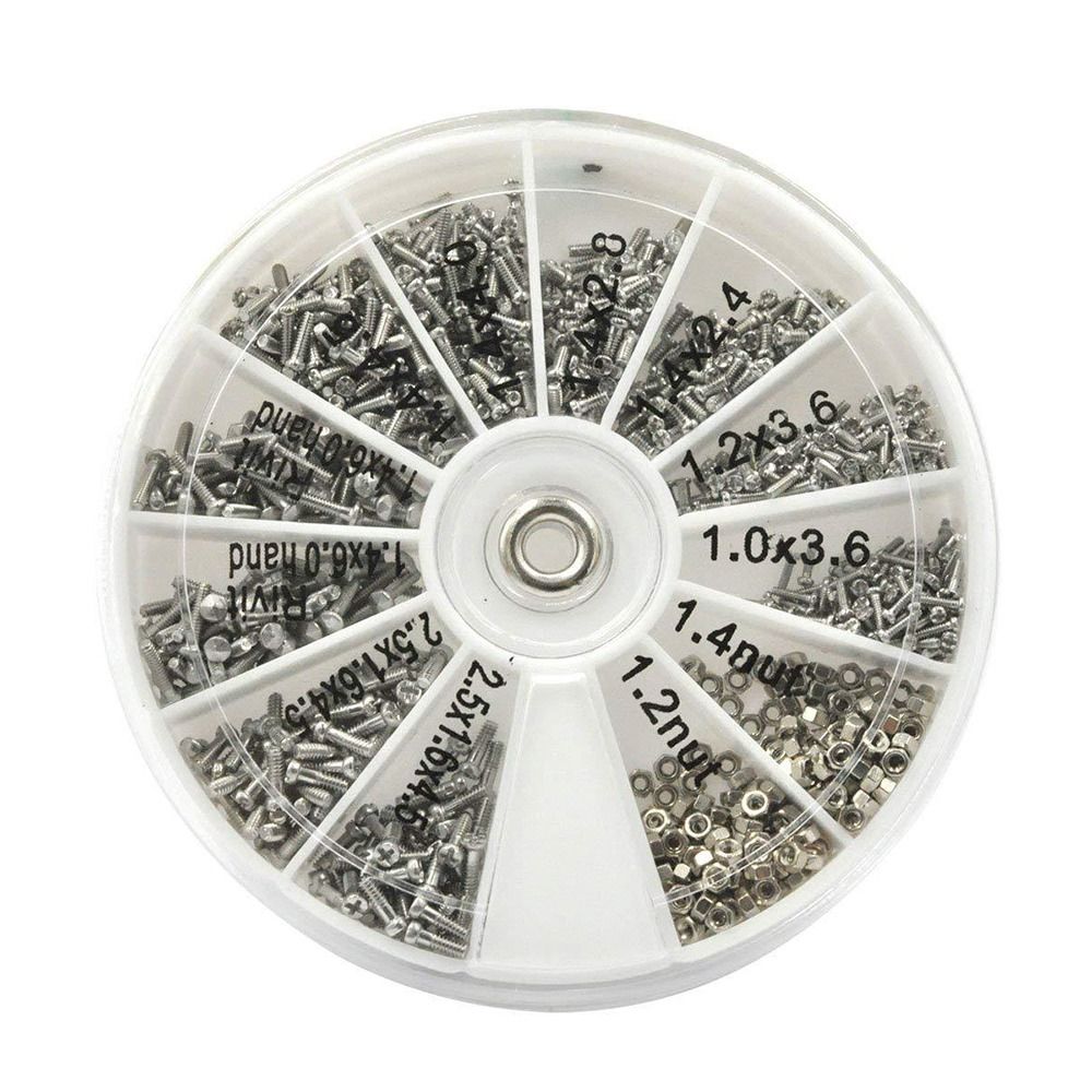 600pcs Hardware Fasteners 600pcs Screws Nuts Assortment Kit with ...