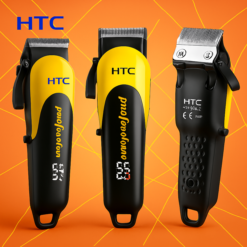 HTC CT-8082 Professional Hair Clipper & Beard Trimmer – Premium Salon ...