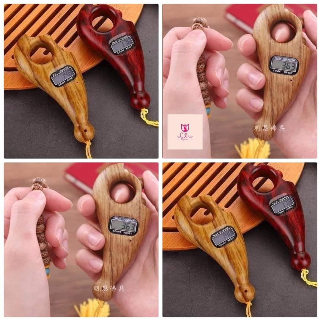 FnF Shop BD Rotating Prayer Beads Digital Counter Portable Finger ...