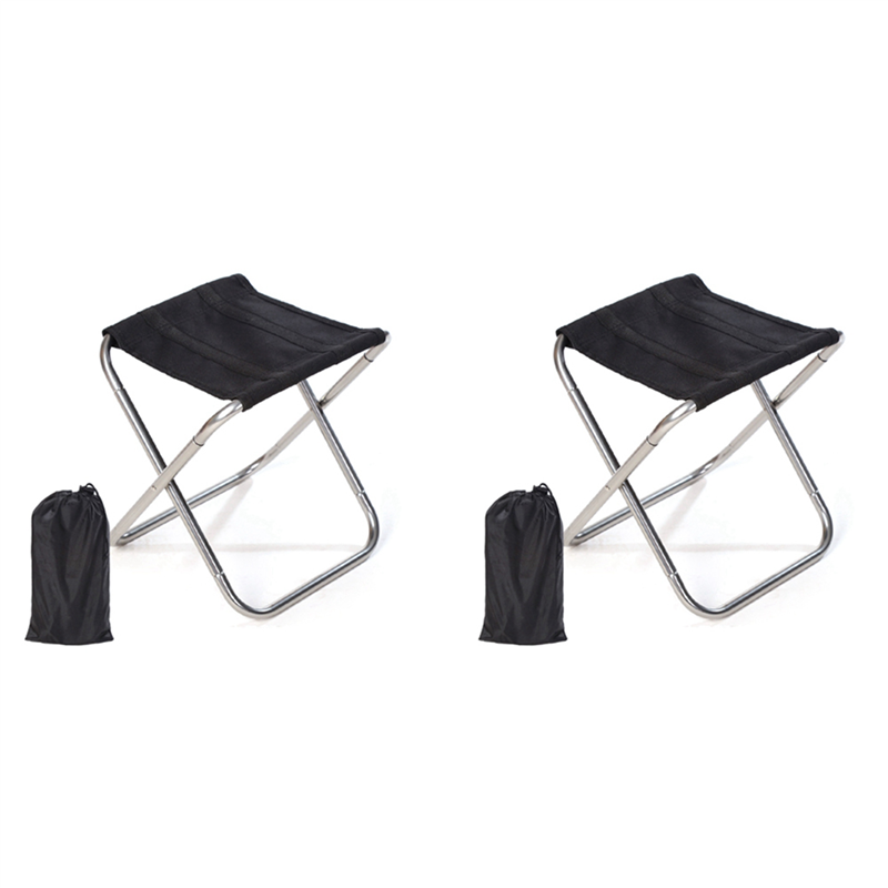 LKPCIGCXM 2X Folding Small Stool Bench Stool Portable Mare Ultra Light ...