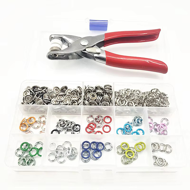 Snap Button Fastener Kit: A Sewing Machine Alternative for Easy ...