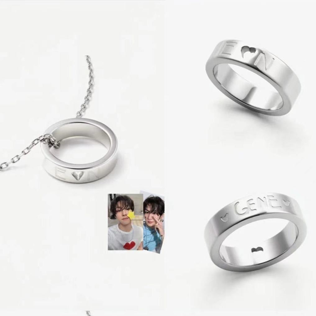 ENHYPEN- ROMANCE UNTOLD RING NECKLACE (UNOFFICIAL-NO PHOTOCARD) | Daraz ...