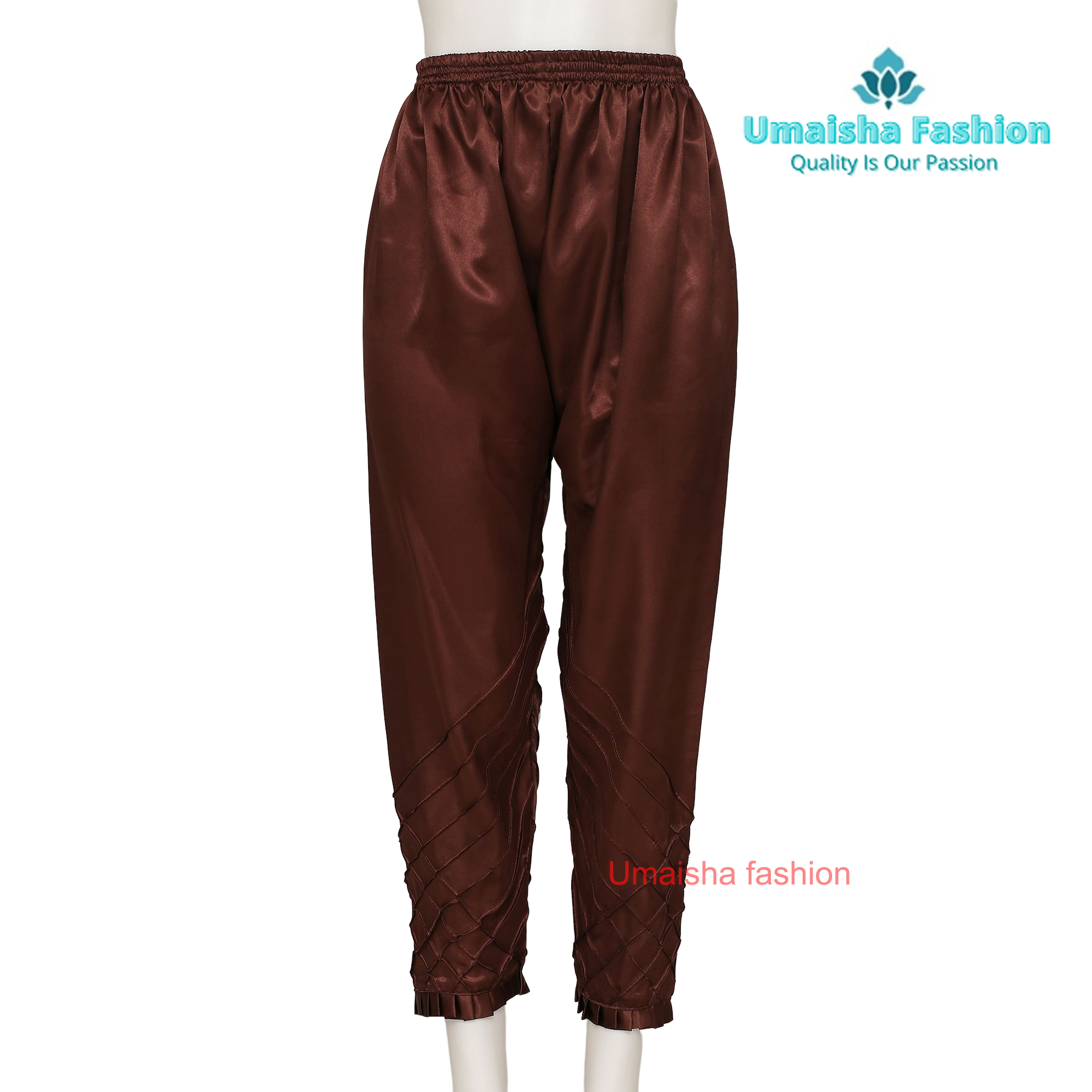 Silk Fashionable Stylish Bottom Box Design C-Kat Salwar / Pyjama Pants ...