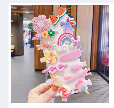 14 Pcs Hair Clip Set Baby And Girl Hair Clip Set