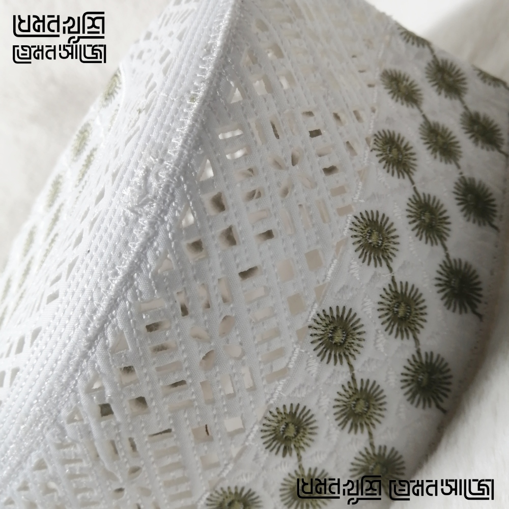 Tupi - Islamic Products - High Quality Prayer Tupi For Men - Design-28