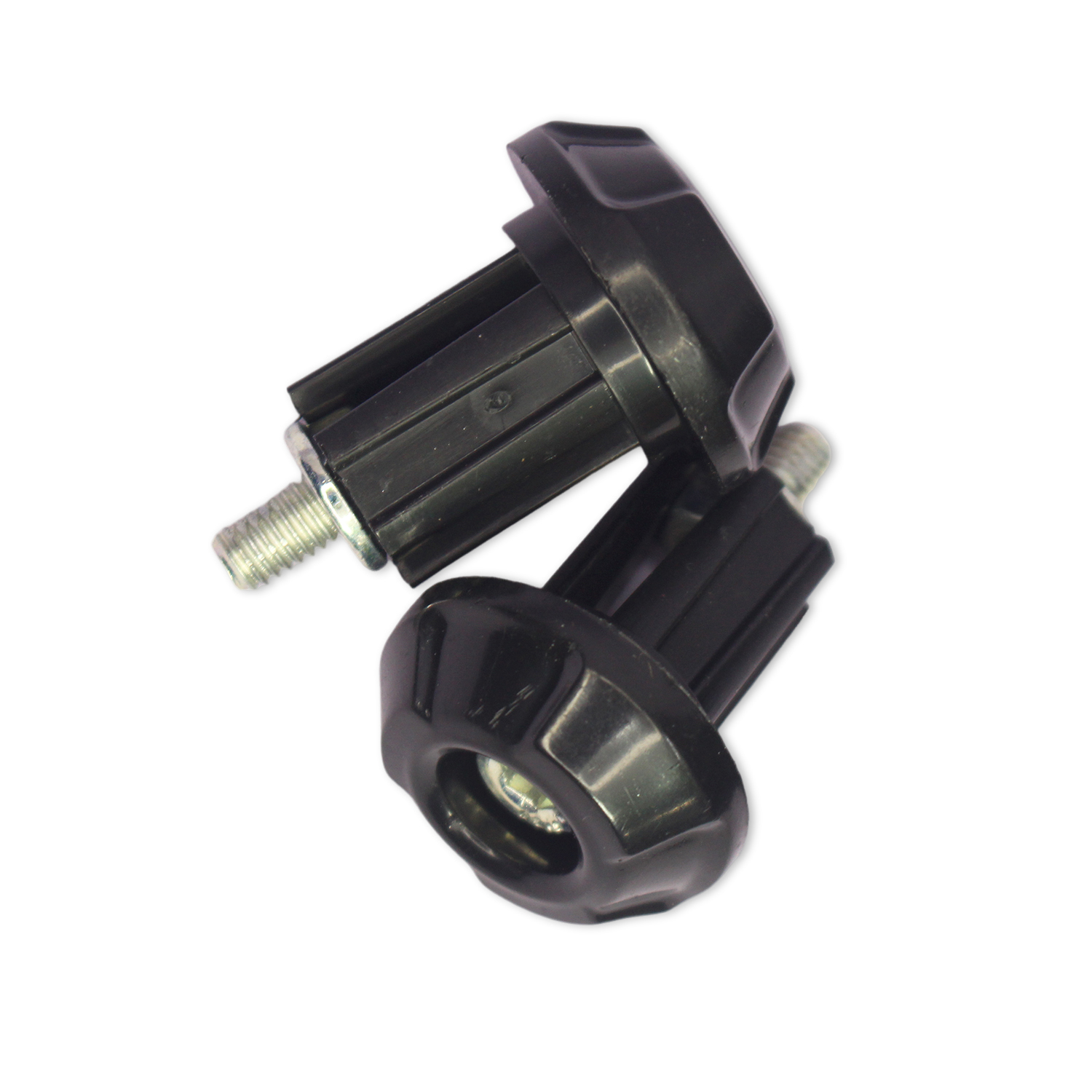 2 Pcs Motorcycle Handle Gutka (Black) or Gutli for Yamaha FZS V1, V2 ...