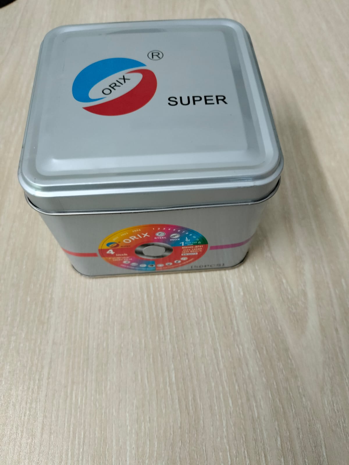 Orix 4" Cutting Disc 1.2mm Platinum 1box (50pcs) | Daraz.com.bd
